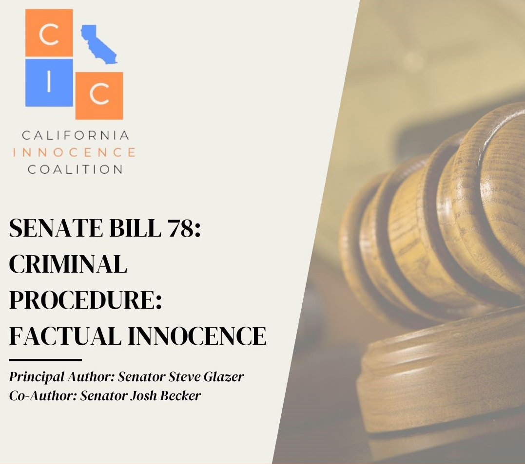 Current Policy Reform Efforts - Northern California Innocence Project