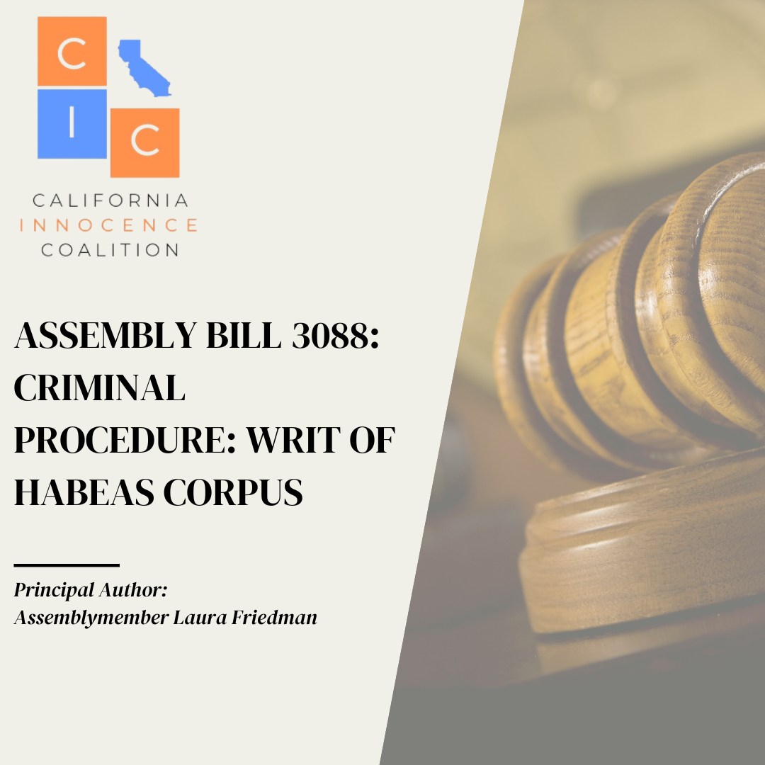 Current Policy Reform Efforts - Northern California Innocence Project